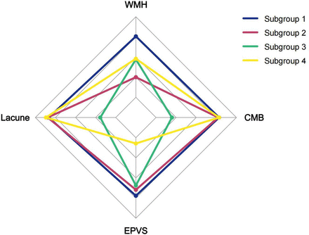 Heterogeneity of cerebral small vessel disease based on imaging markers ...
